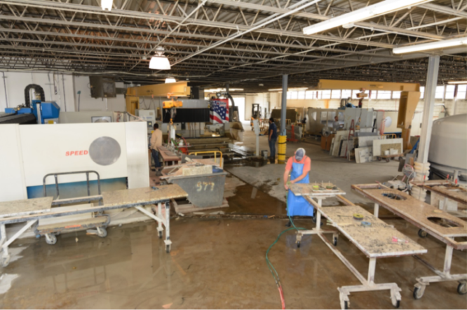 Famous Stone Fabrication: Arch City Granite & Marble Inc.